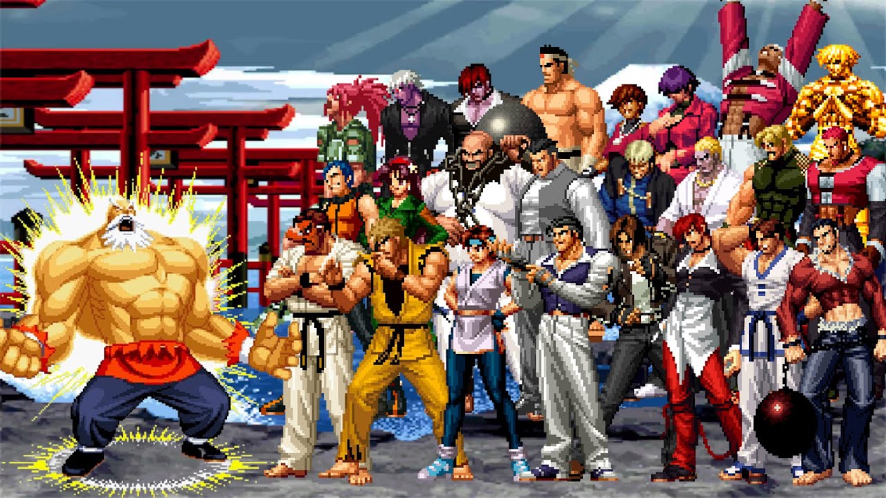 Tung Fu Rue Vs Super The King Of Fighters Team Mugen - YouTube