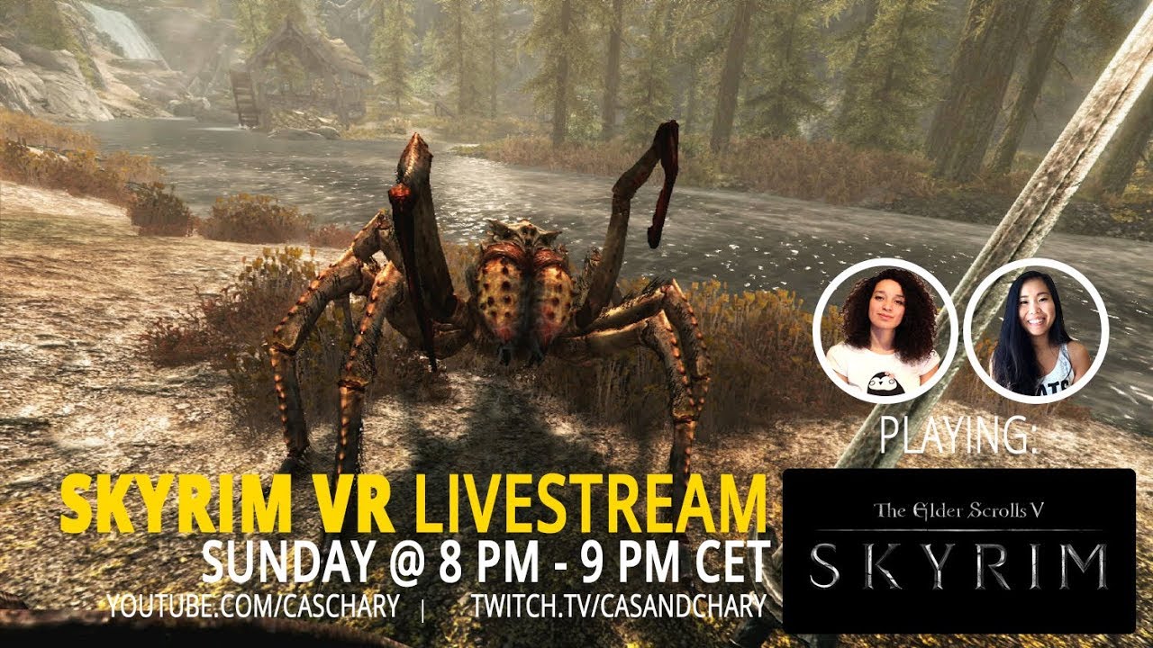 LET'S ROAM THROUGH THE WORLD OF TAMRIEL TOGETHER! | Skyrim VR (PSVR ...