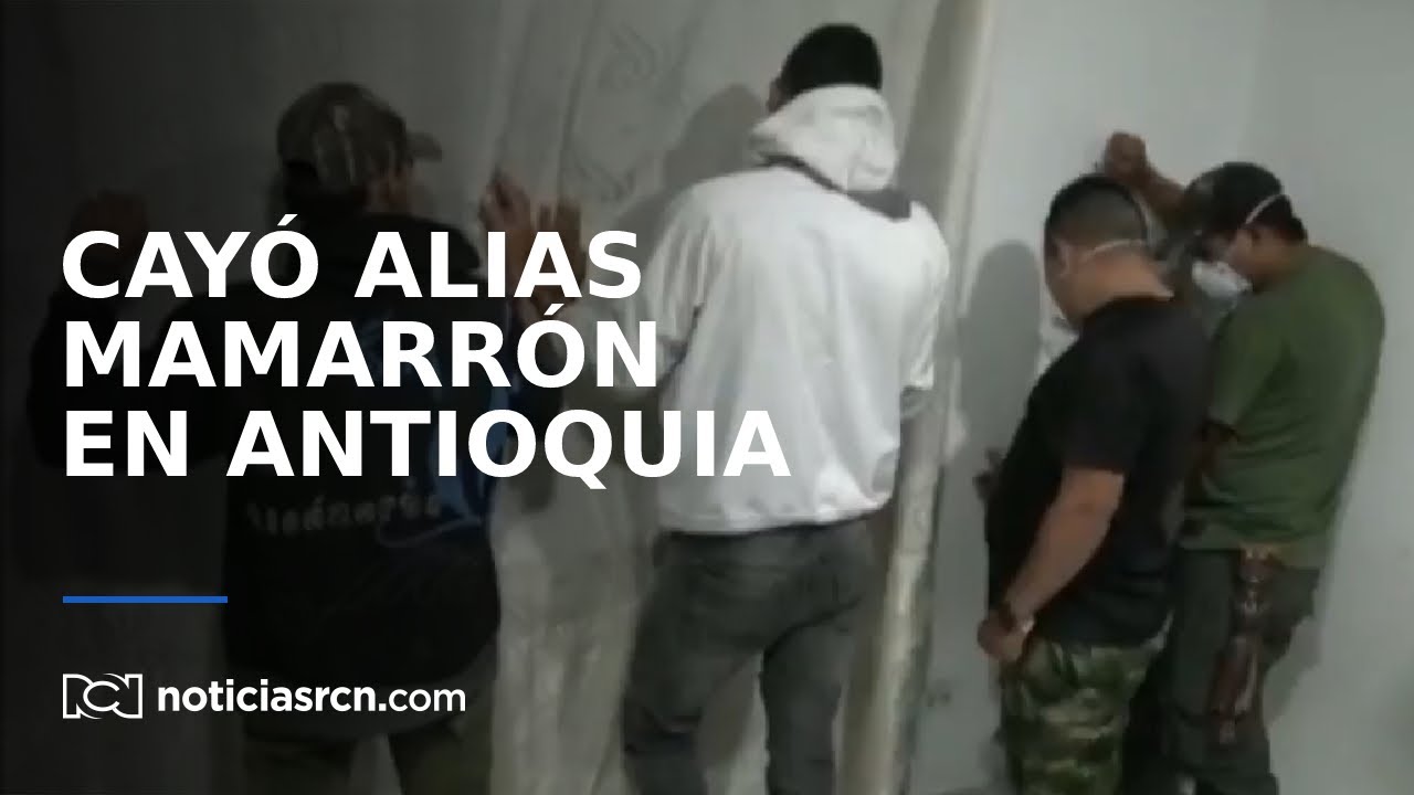 Cayó en Antioquia alias Mamarrón, cabecilla de las disidencias de las ...