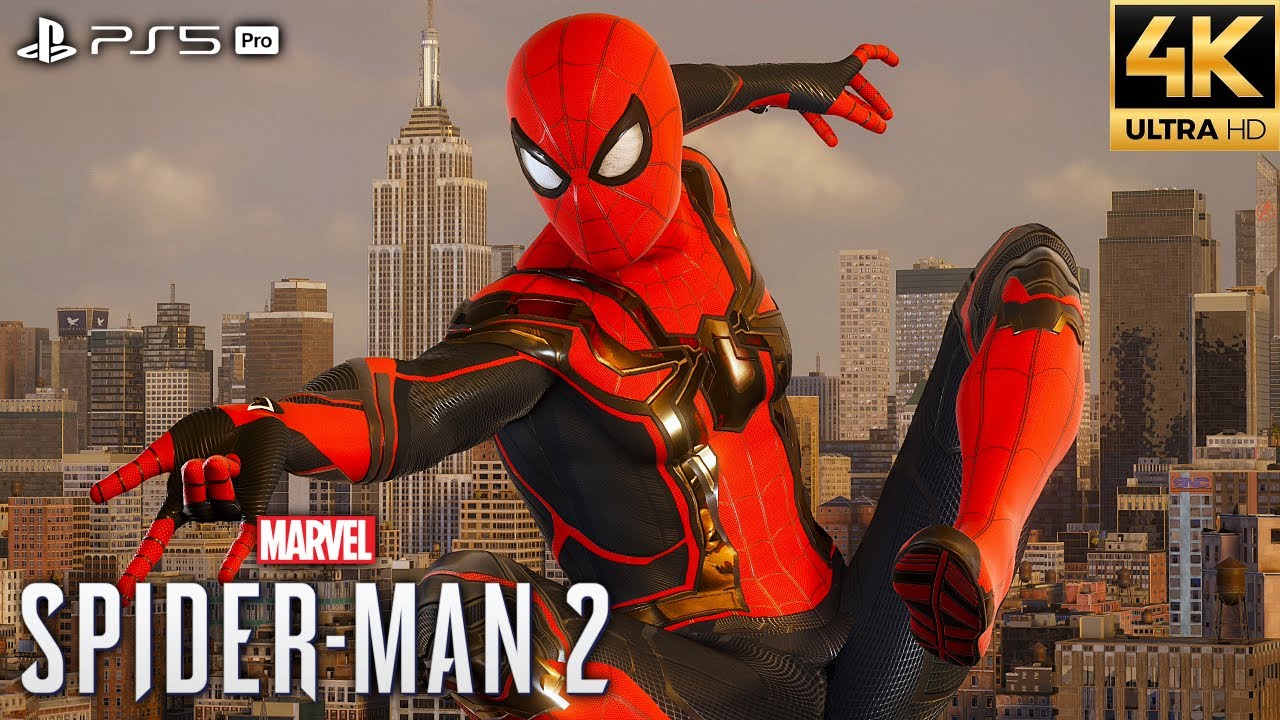 Marvel's Spider-Man 2 PS5 Pro - Hybrid Suit Free Roam Gameplay (4K ...