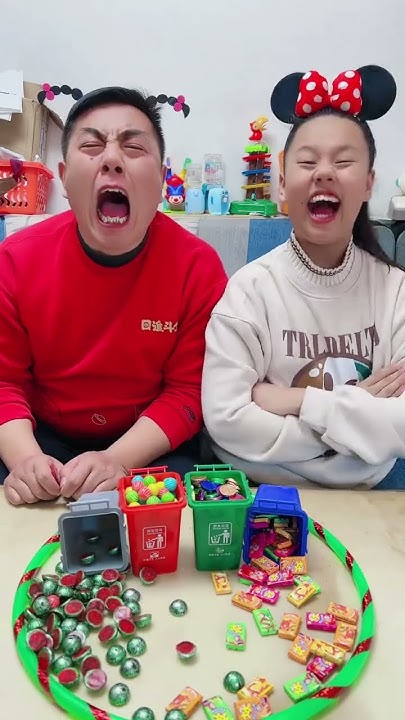 Happy family show, Lovely family play game at home #Han Sinh #Shorts #Part 55 - YouTube