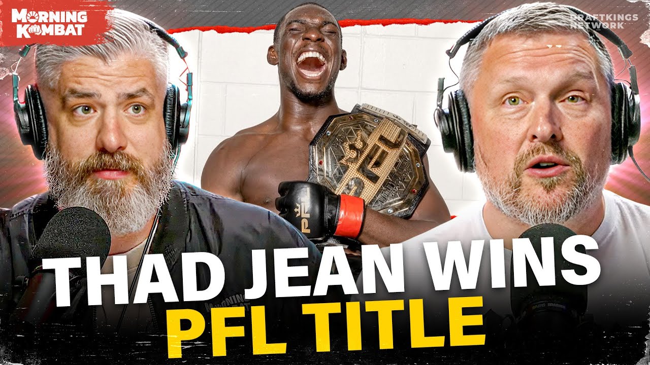 Thad Jean Wins PFL Title...PFL’s Next Superstar Is Here - YouTube