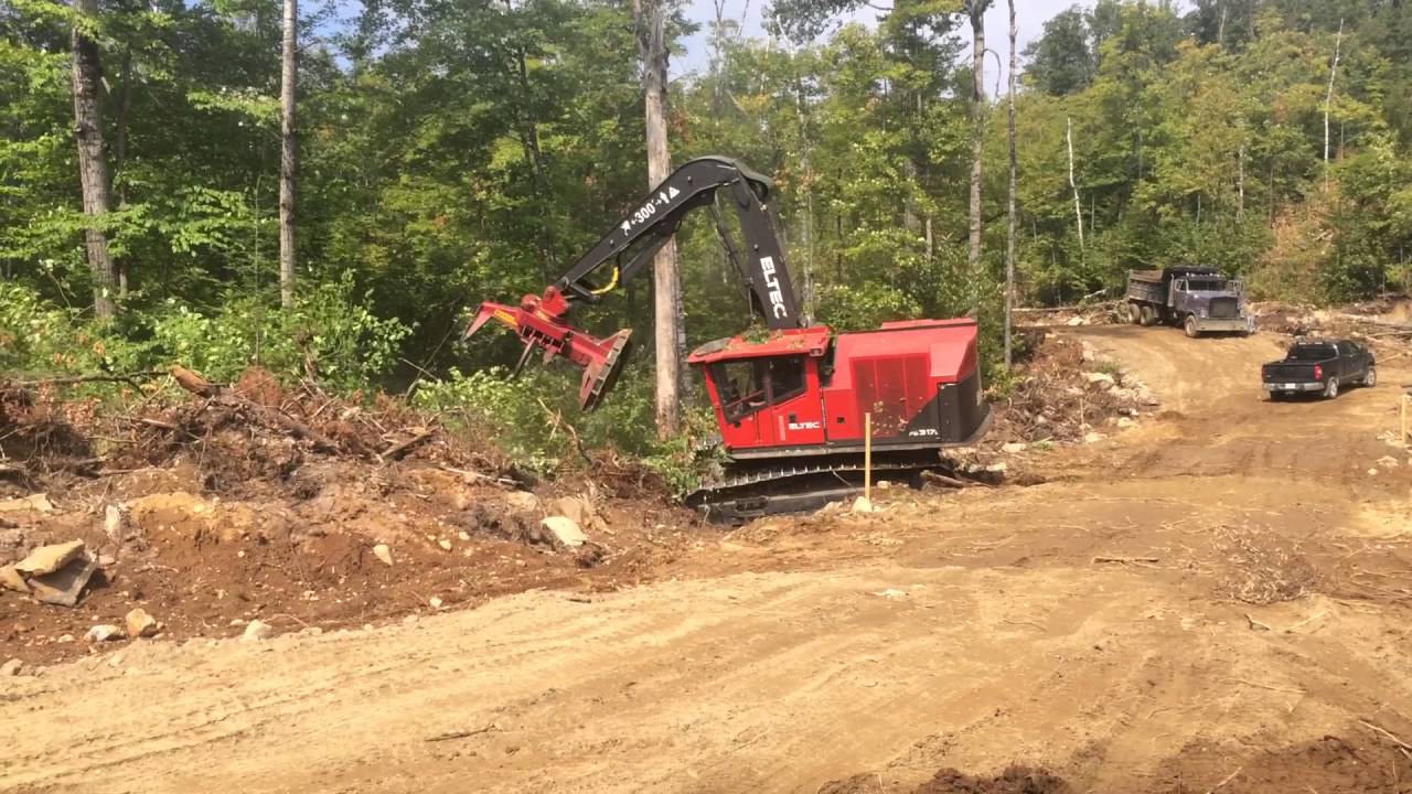 Eltec 317 with quadco 24 inch hotsaw - YouTube