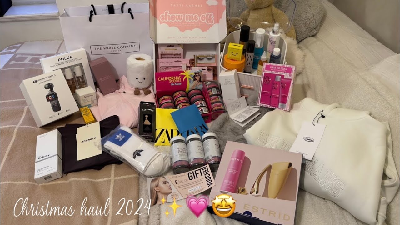 My 2024 Christmas haul 🎄🎅🏼 - YouTube