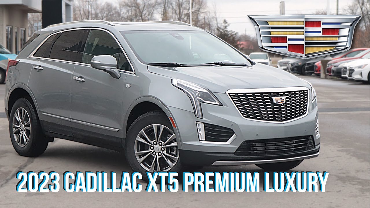 2023 Cadillac XT5 Premium Luxury Walkaround - YouTube