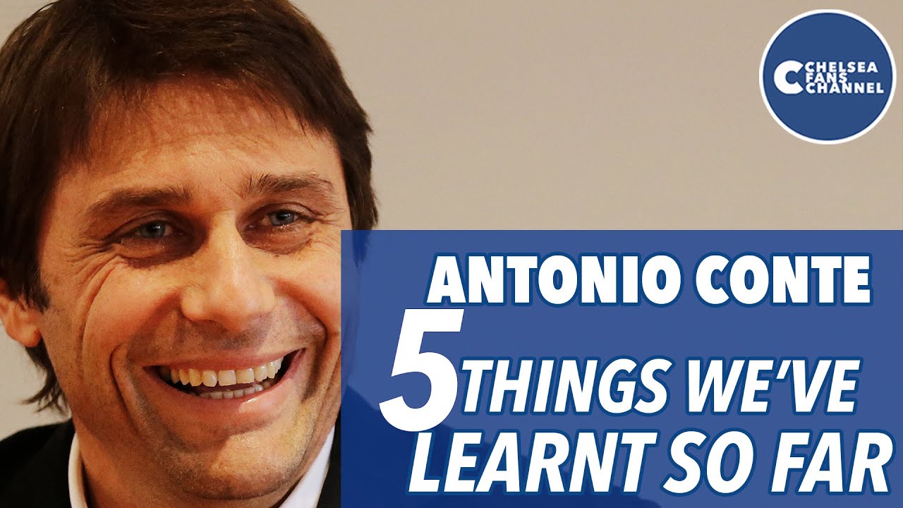 Five Things We've Learnt On Antonio Conte | With Charlie Skillen - YouTube