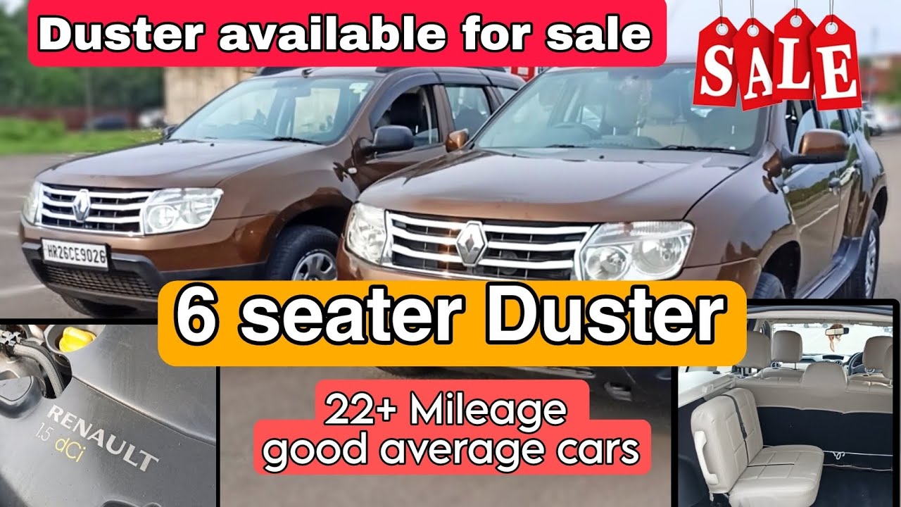 RENAULT DUSTER | Ye duster SIX SEATER kaise hai | How to check used car | SECOND HAND CAR ...