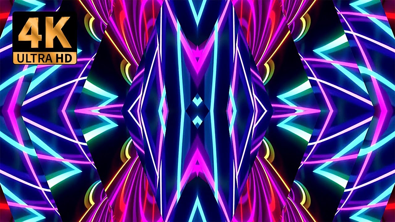 🌟 4K Abstract Video Background 🌟 Techno Laser VJ Loops No Copyright ...