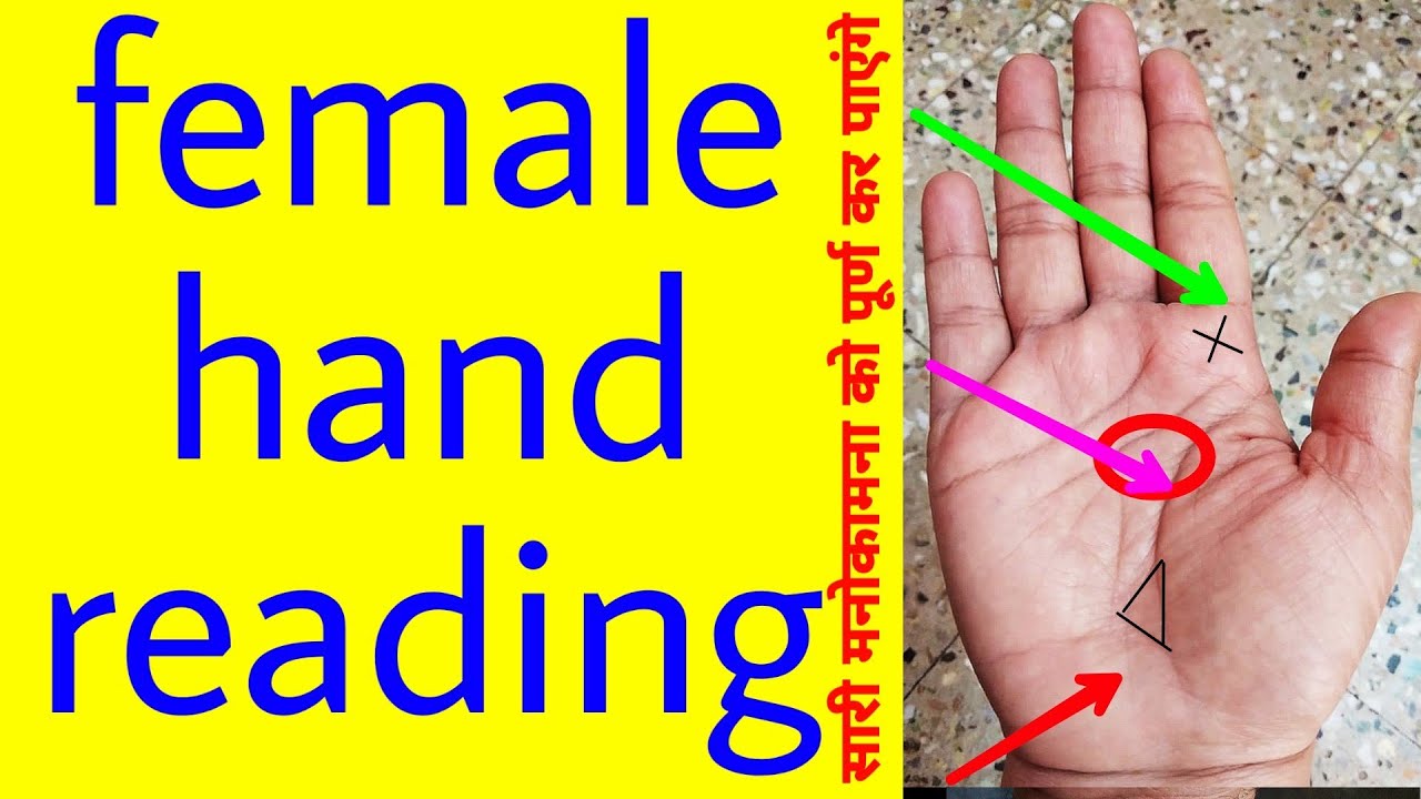 Female hand reading ! जानिए अपने पूरे जीवन के बारे में हस्तरेखा के ...