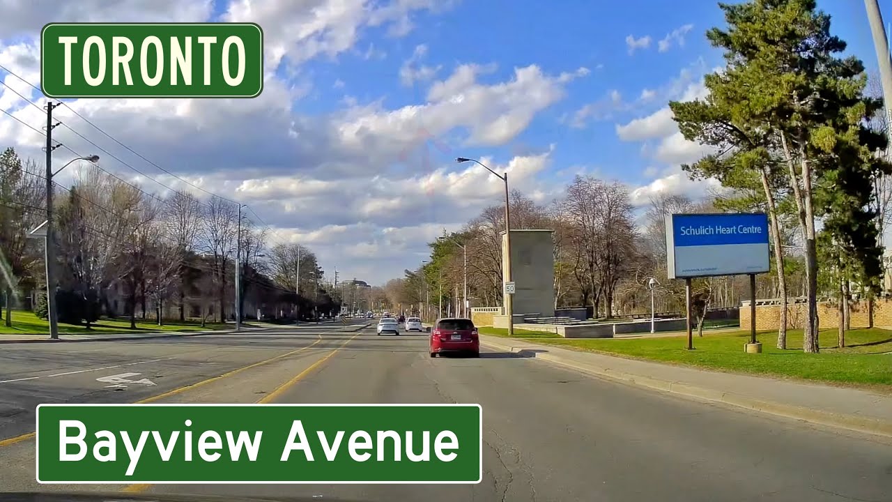 Toronto - Bayview Avenue - 4K - YouTube