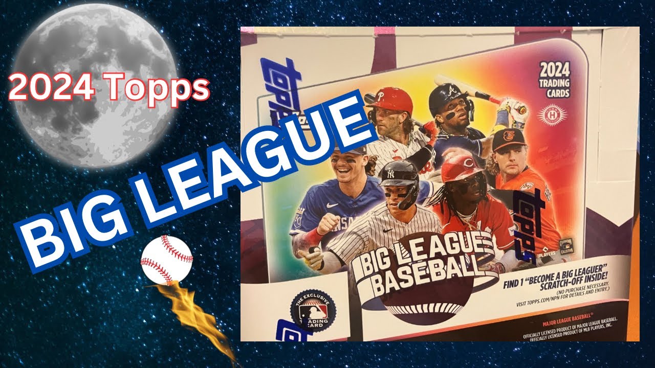 ⚾️ 2024 Topps Big League Hobby Box! #sportscards #cards #baseballcards ...