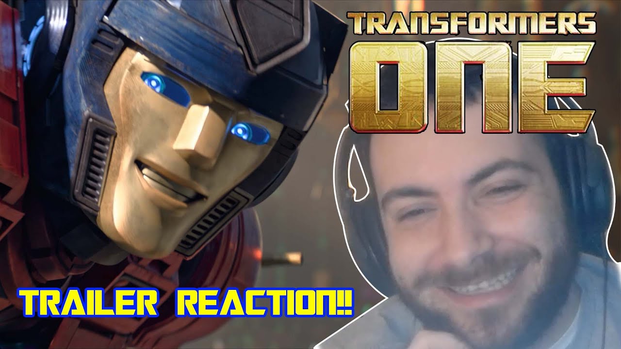 Transformers One WORLD PREMIERE TRAILER REACTION!! - YouTube