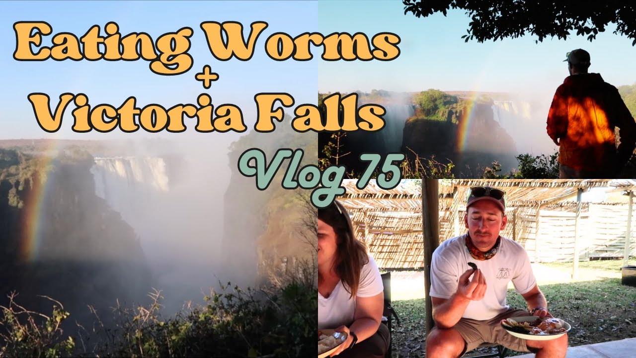 Eating Worms + Victoria Falls - Vlog 75 - YouTube