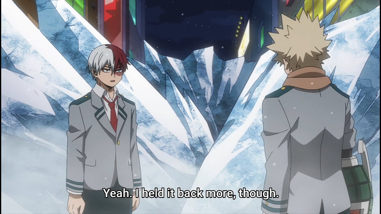 Todoroki Making Fun Of Bakugo...😂 - YouTube