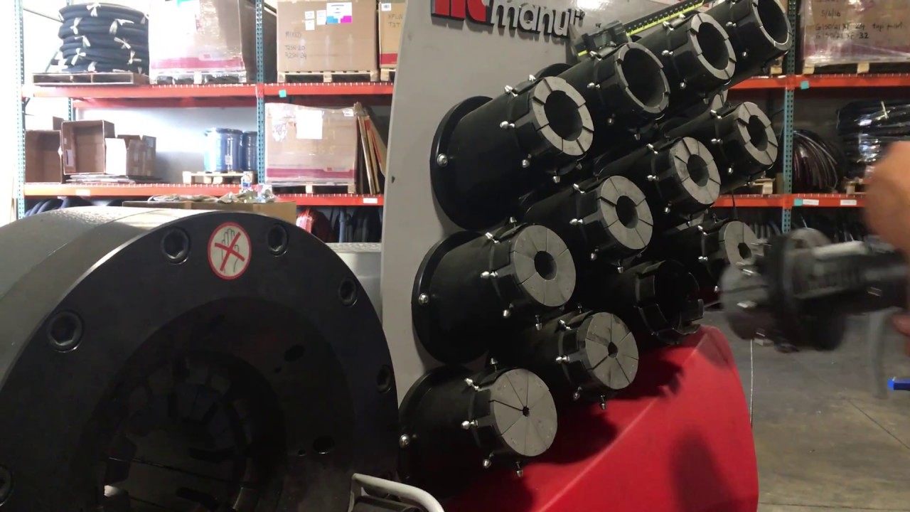 Manuli Crimper (MB350) - How to change the die - YouTube