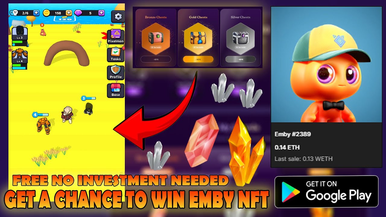 PLAY EMBER - GET YOUR FREE NFT NOW | FREE TO PLAY NO INVESTMENT NEEDED ...