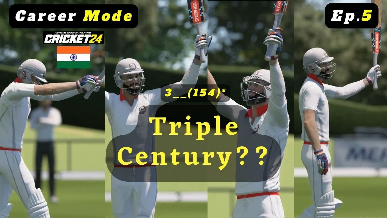 Cricket 24 Career Mode Gameplay Ep.5 | Cricket 24 Career Mode India ...
