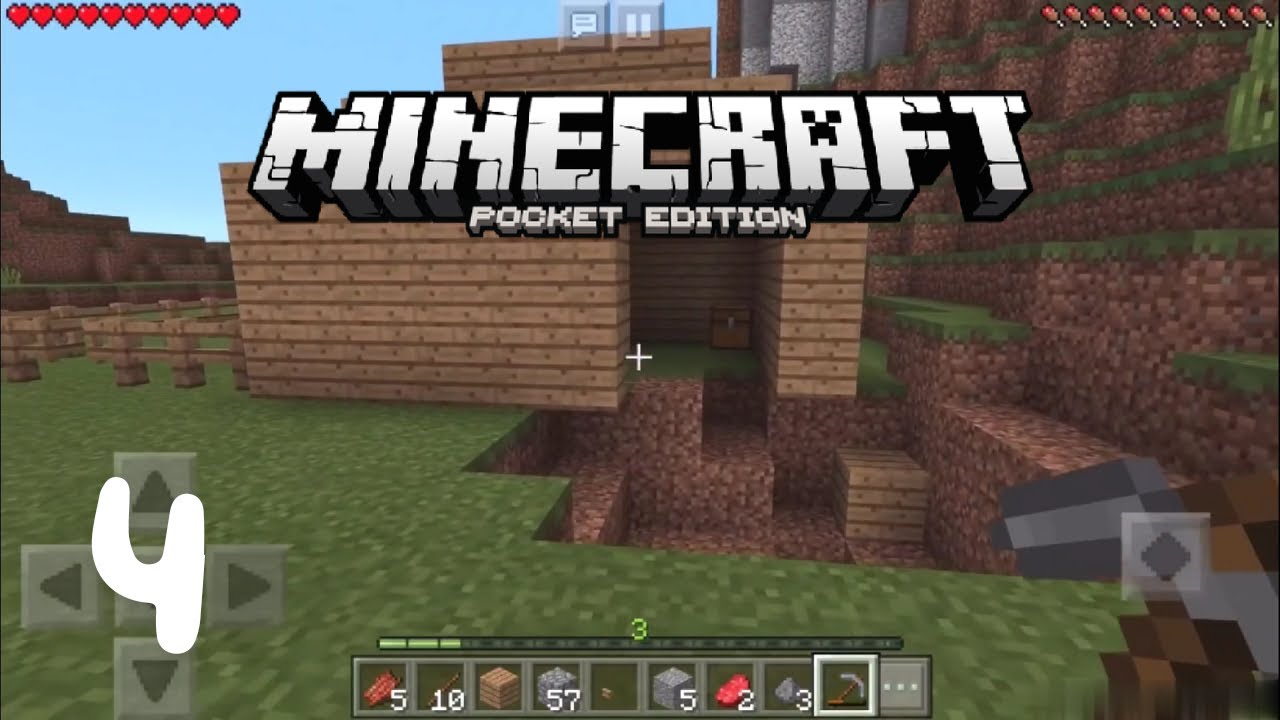 Minecraft Pocket Edition - Gameplay Walkthrough - Part 4 - YouTube