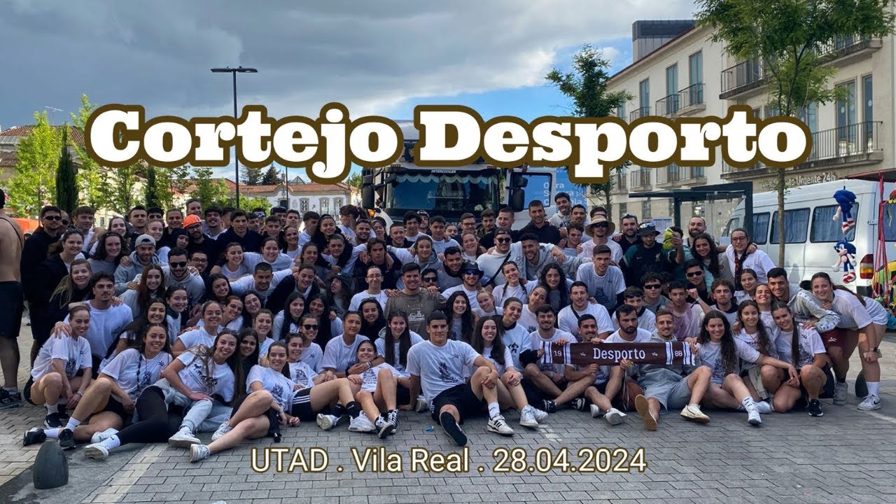 Desporto - Cortejo UTAD 2024 - YouTube