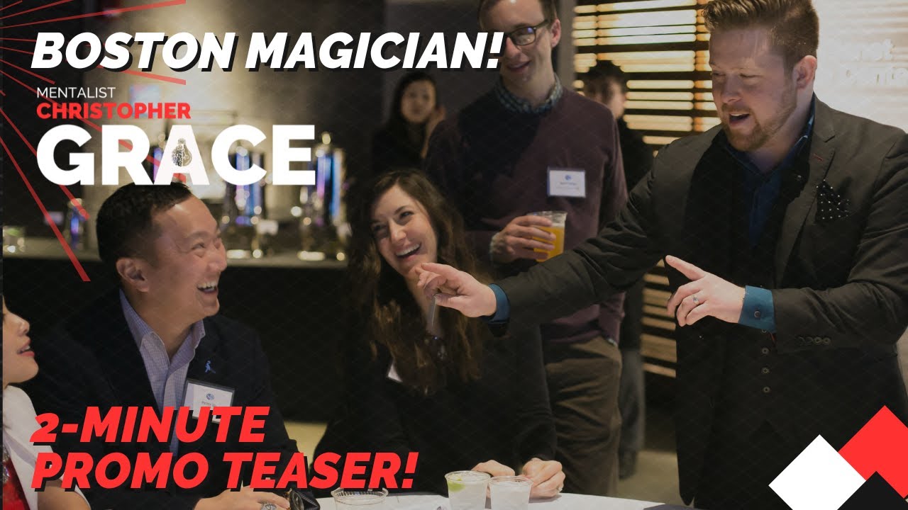 Boston Magician Christopher Grace | Corporate Entertainment - YouTube
