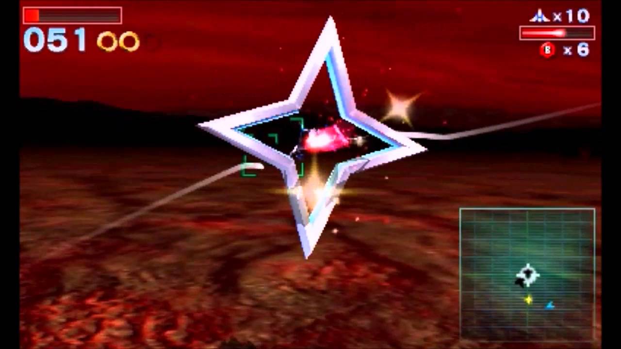 Star Fox 64 3D Boss 16 - Star Wolf - YouTube