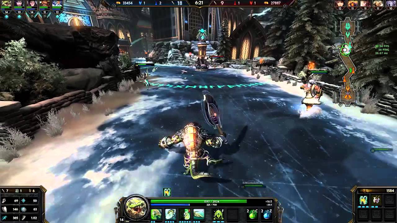 Seth Plays: Smite (Assult) W/ Stefan and Gharrett - YouTube