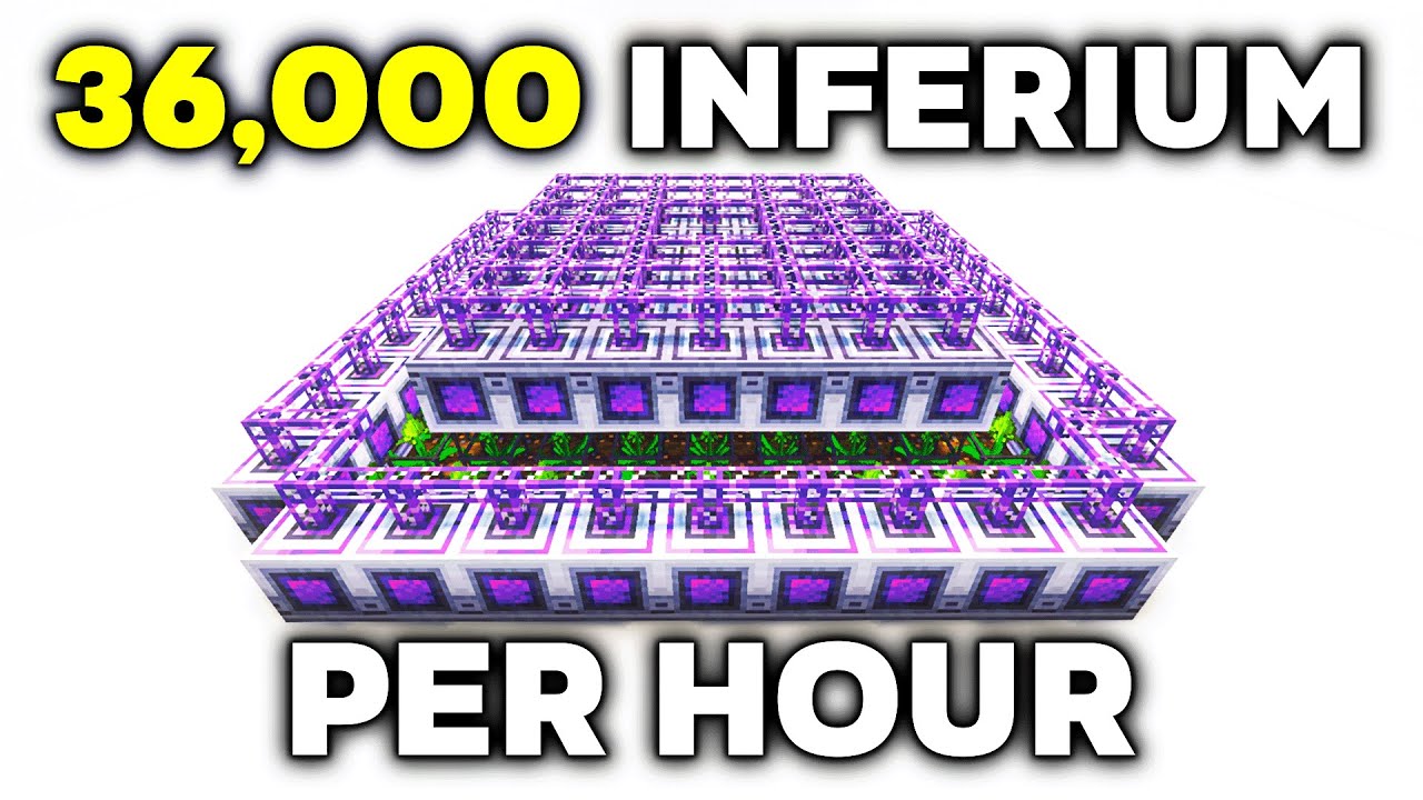 I Upgraded My Inferium Farm! - YouTube