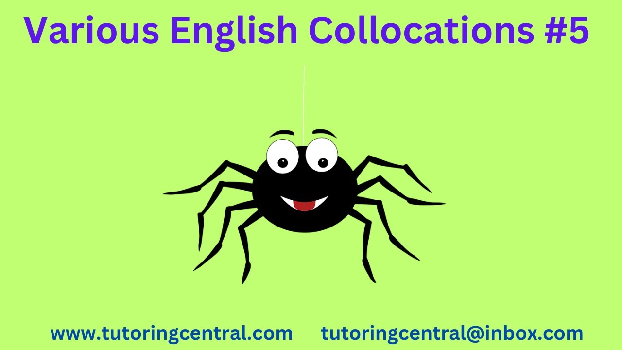Various English Collocations #5 - YouTube