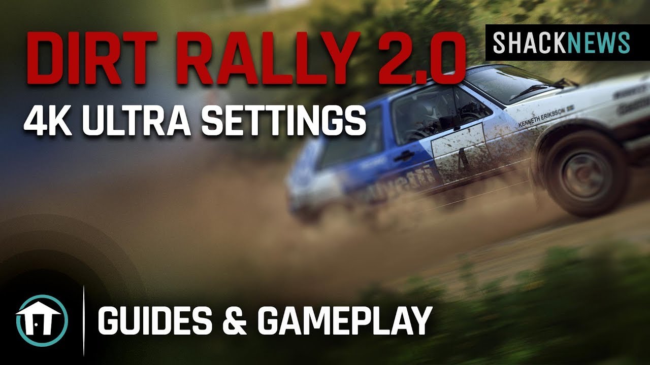 Dirt Rally 2.0 - PC 4K Ultra Settings - YouTube