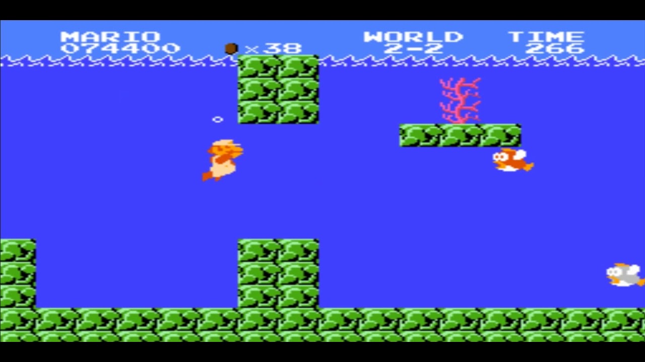 Super Mario Bros. 1985 ( World 2-2 ) | Gameplay - YouTube