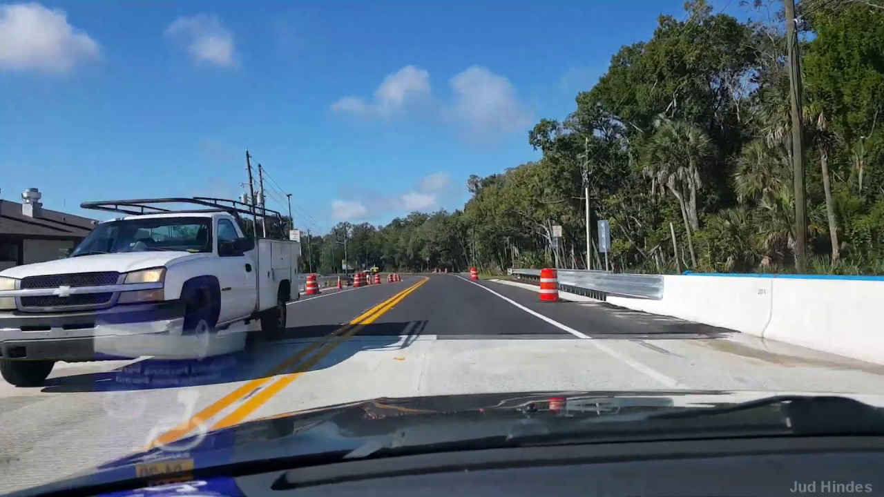 Halls River Road Bridge - YouTube