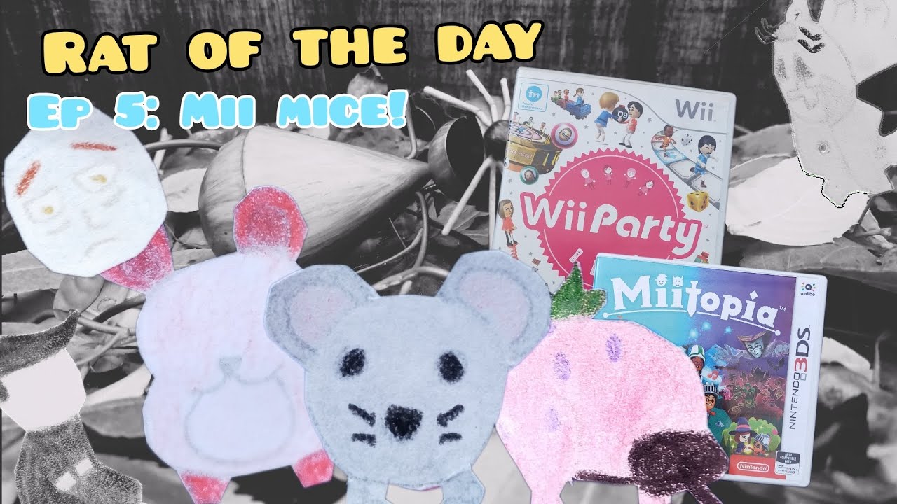 Rat of the day: Mii mice - YouTube