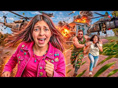 ¡LOS MILiT4RES VIENEN por EL PAPÁ de LUNA! *Destruyen la casa* | Princesa Vale