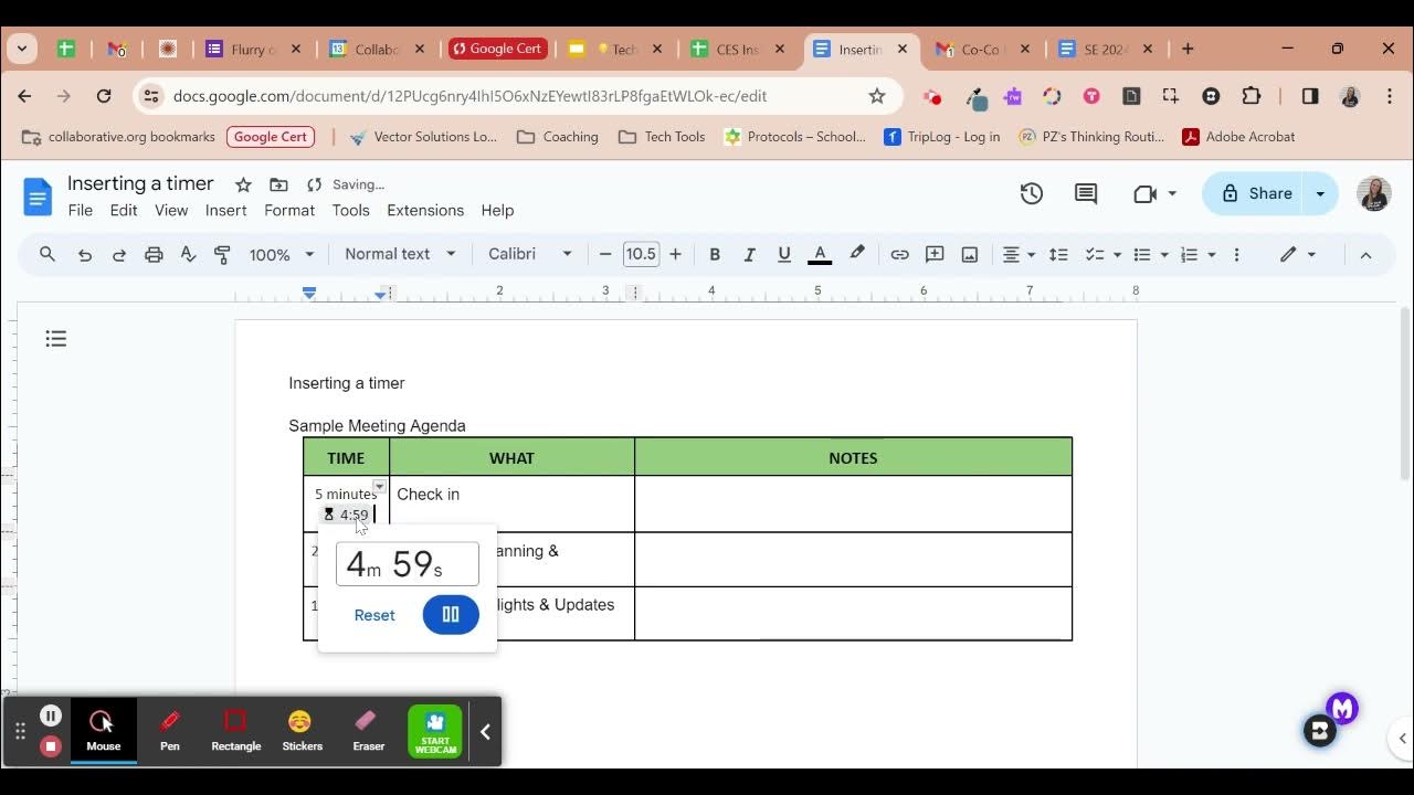 Insert Timers in Google Docs! - YouTube