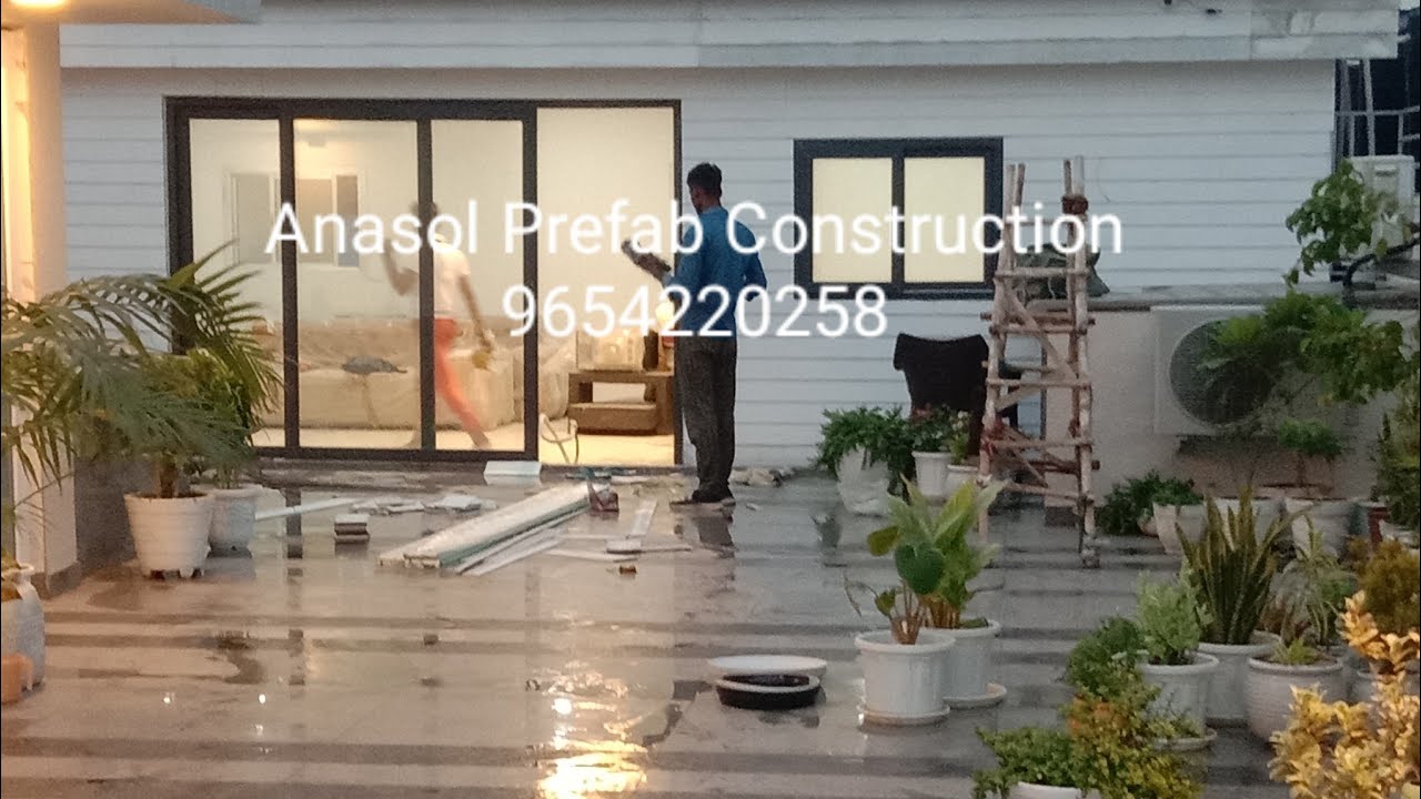 UPVC Roof Top Porta Cabin |Luxury Portable Terrace Houses |Prefab Roof ...