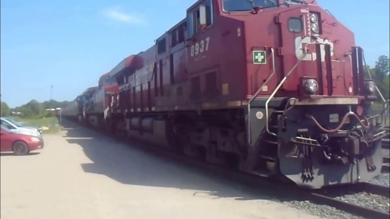 CREW CHANGE:CP 8937 Mactier Part 1 (July 6, 2017) - YouTube