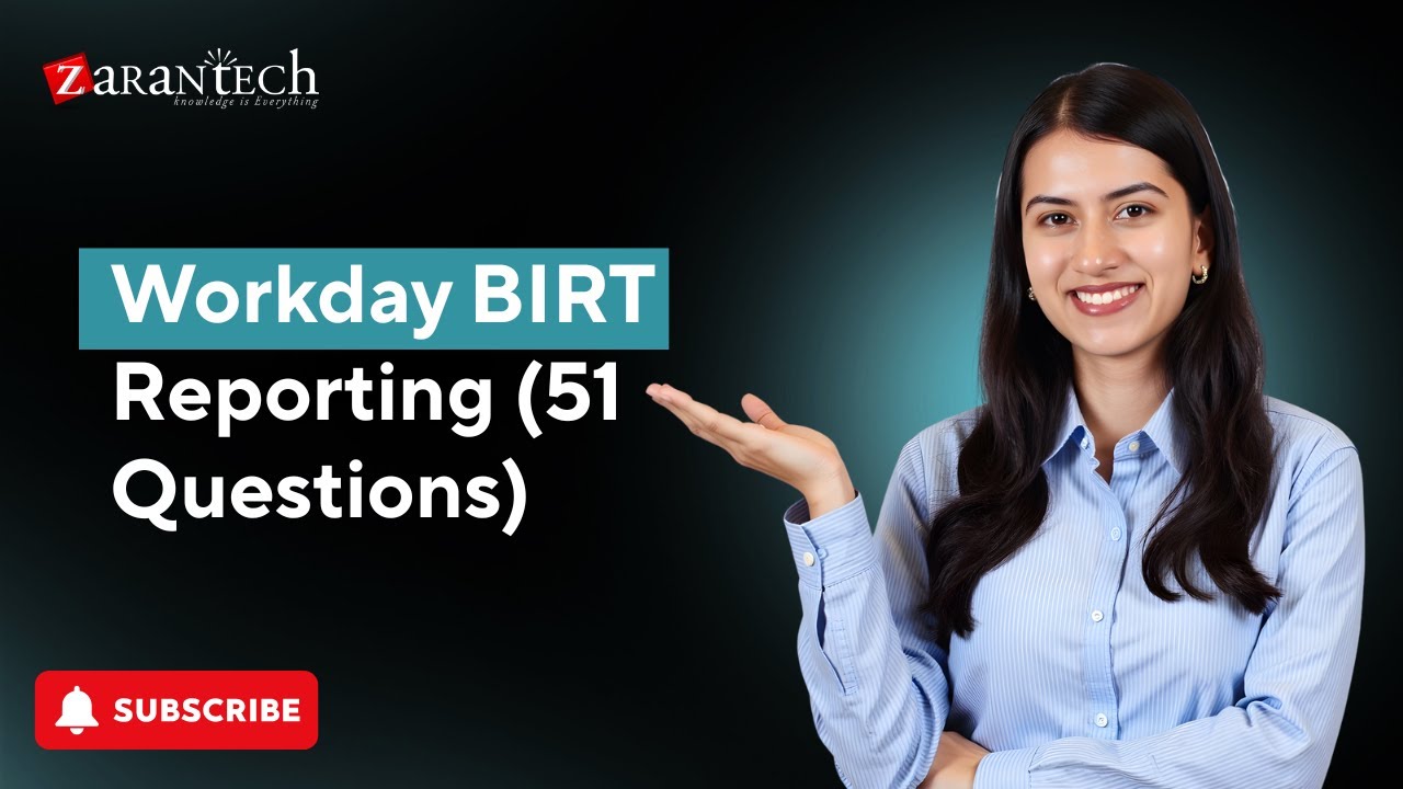 Workday BIRT Reporting (51 Questions) | Workday Learner Community - YouTube