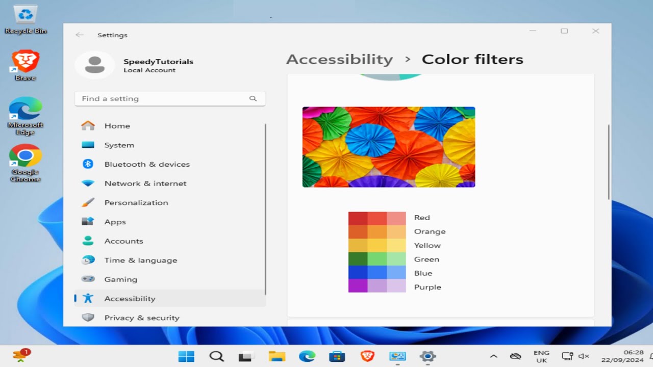 How To Invert Colors in Windows 11 - YouTube
