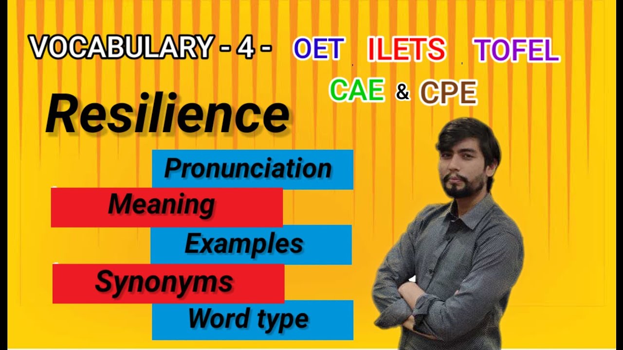 Resilience meaning, pronunciation, sentence examples, synonmys and word ...