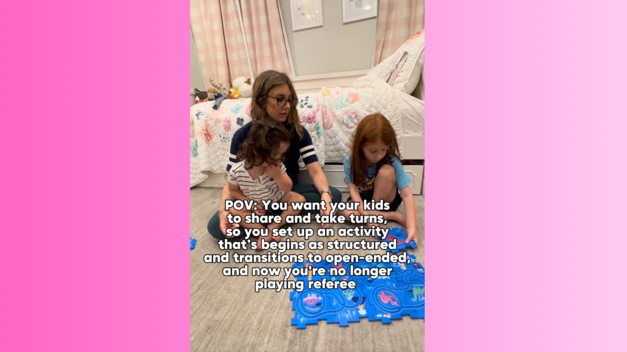 How to get your kids to share with a structured activity - YouTube