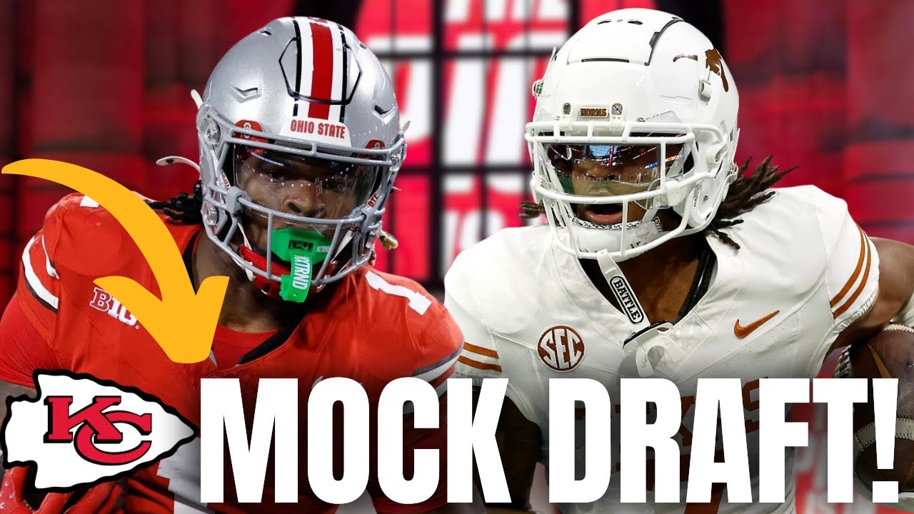 Kansas City Chiefs 5-Round Mock Draft | 2025 NFL Draft Predictions ...