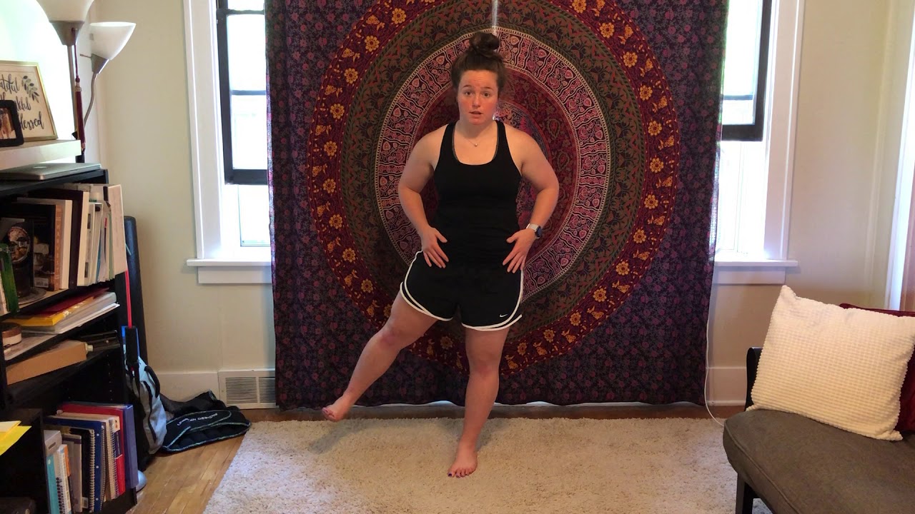 Unity Fitness - SL Balance with 3 Way Kicks - YouTube