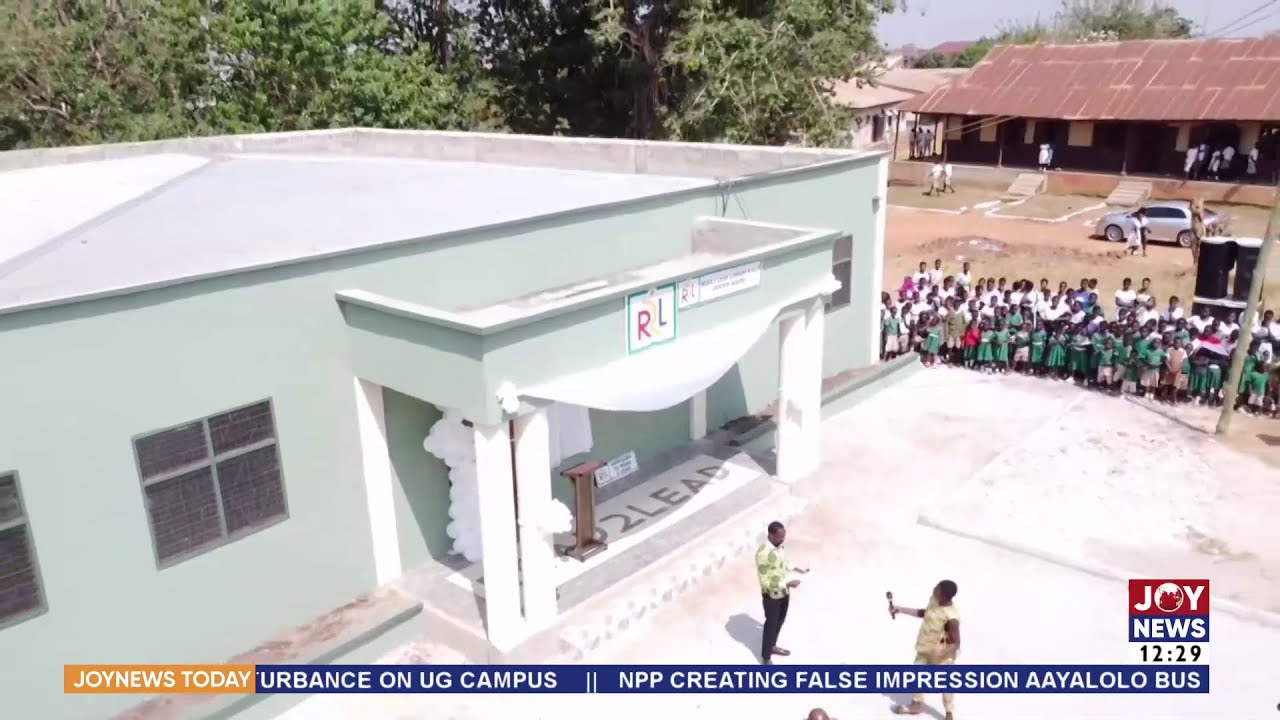 Educational Infrastructure: Kotei community in Ashanti Region gets new ...