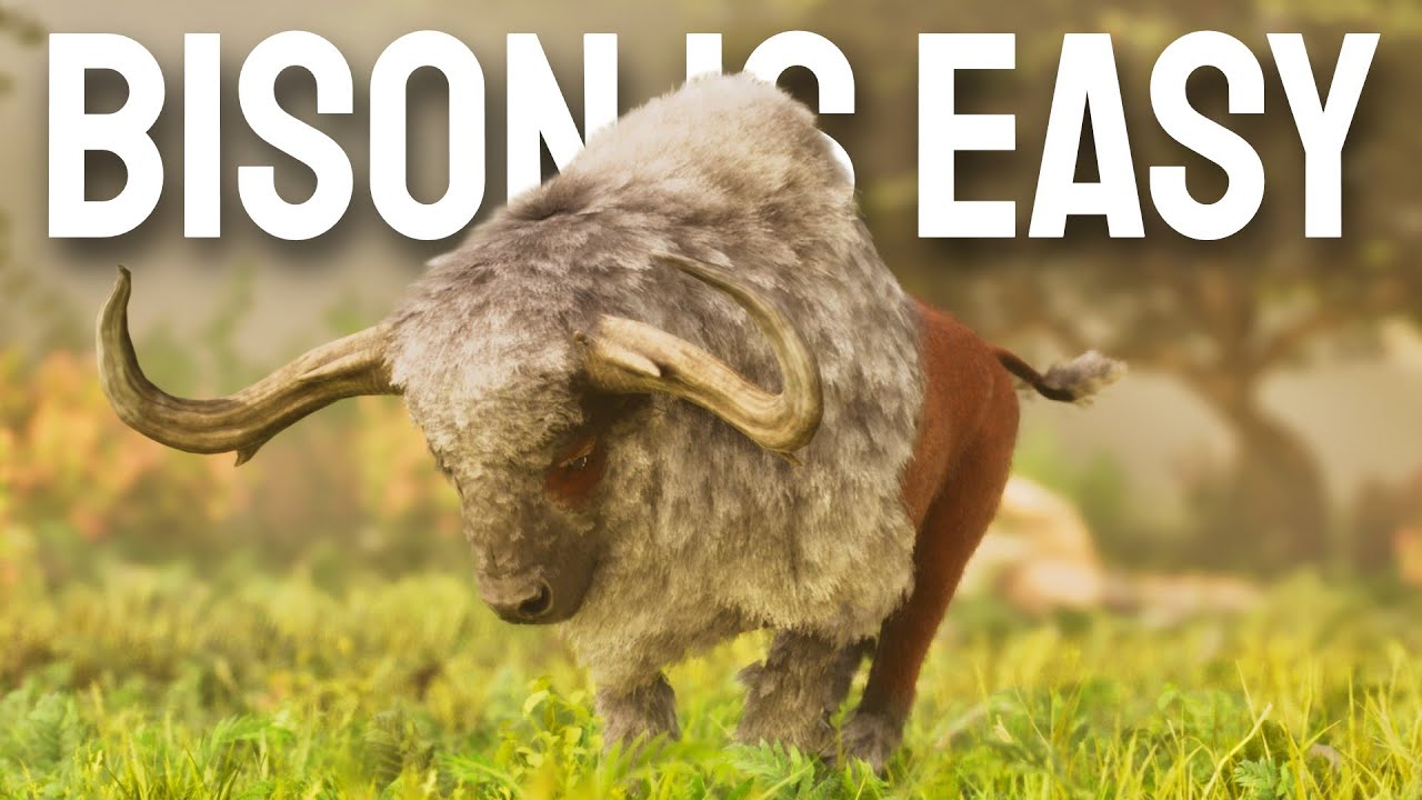 Bison taming made EASY in ARK - YouTube
