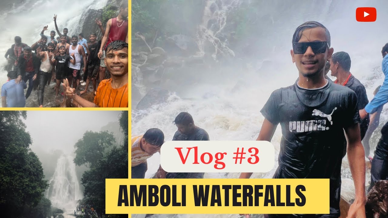 Amboli Waterfalls Goa🏔️ | Amboli Ghat Goa⚡️ | @Adithya Bhende Vlogs ...