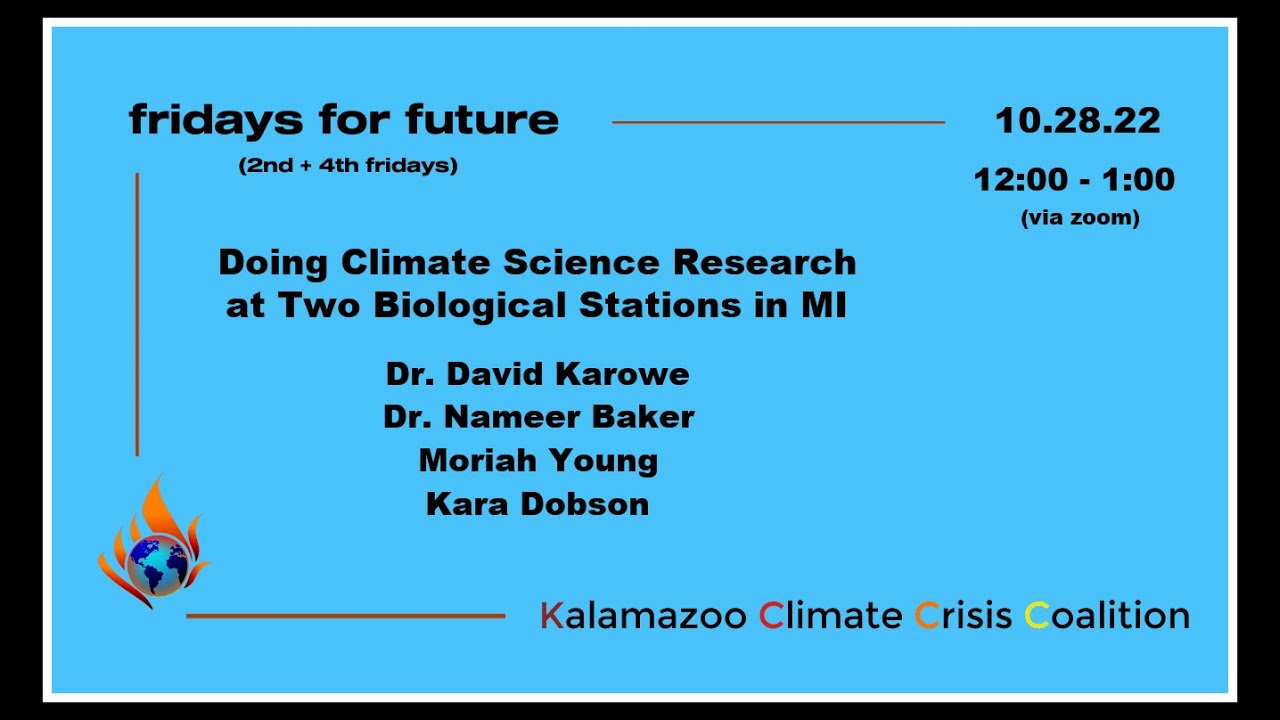 Doing Climate Science Research at Two Biological Stations in Michigan ...