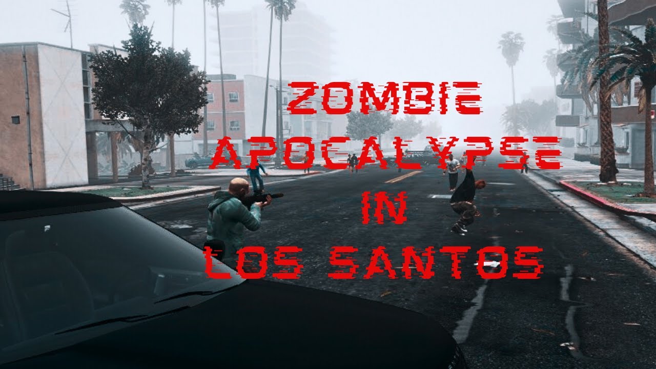 Playing zombie apocalypse in GTA 5/could not even last a minute 😭😭😭 ...