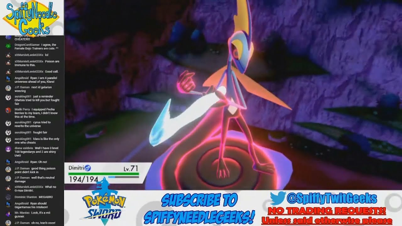 Stream Highlight: "G-Max Dimitri (Inteleon)!" [Pokemon Sword] - YouTube