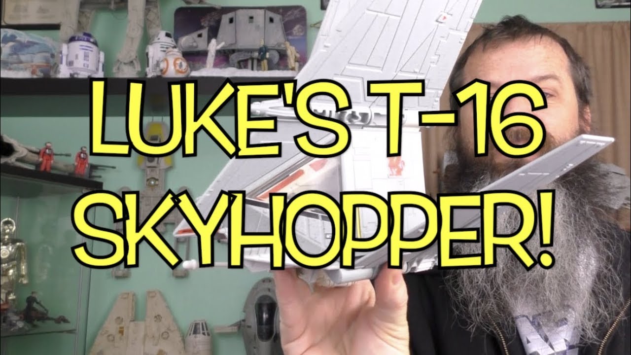 Luke Skywalker's T-16 Skyhopper Vehicle - YouTube