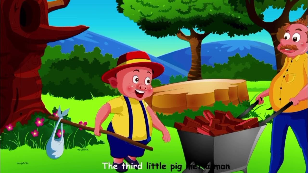 The Three Little Pigs: Animated Storytime Adventure|English Stories ...